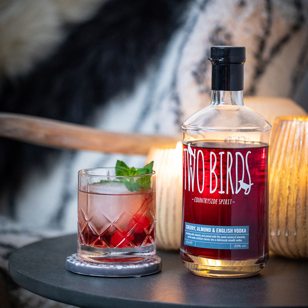 Two Birds Cherry, Almond & English Vodka 29%VOL