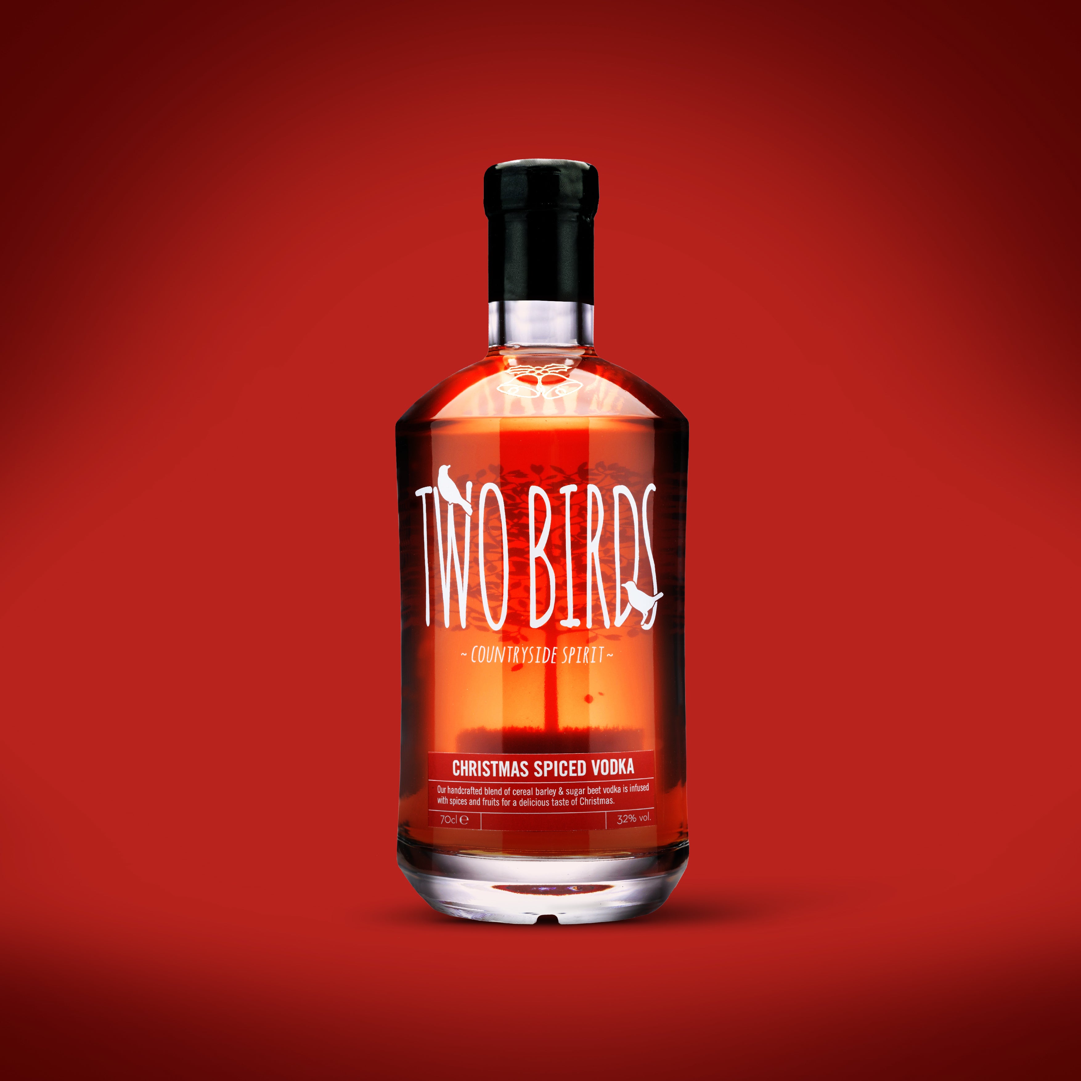 Two Birds Christmas Spiced Vodka 70cl